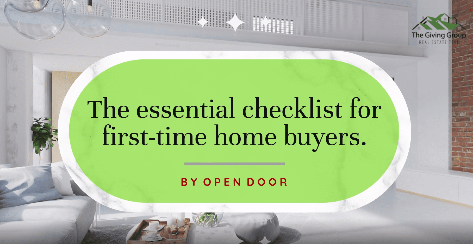 The Essential Checklist for First-time Home Buyers | Giving Group MN